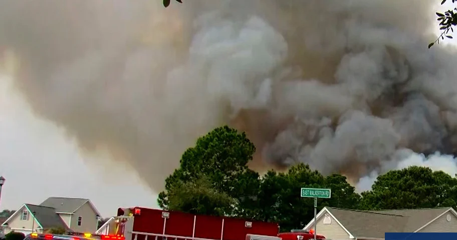 South Carolina fire crews make progress battling wildfire that forced evacuations - Luxury House